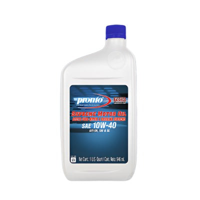 10W-40 Engine Oil; Pronto – The No Name Garage